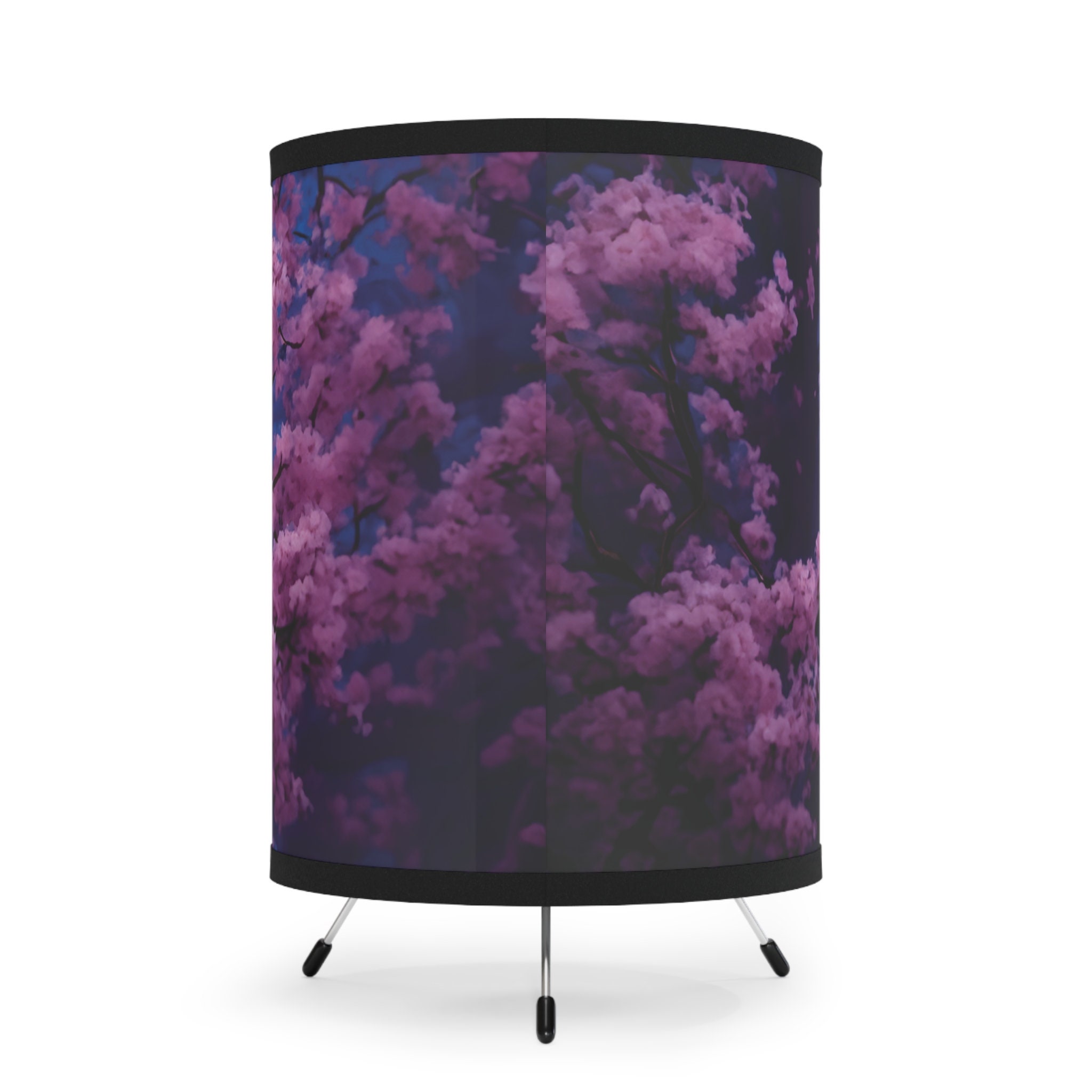 Raven and Cherry Blossom Tree Lamp Raven Lamp Cherry - Etsy