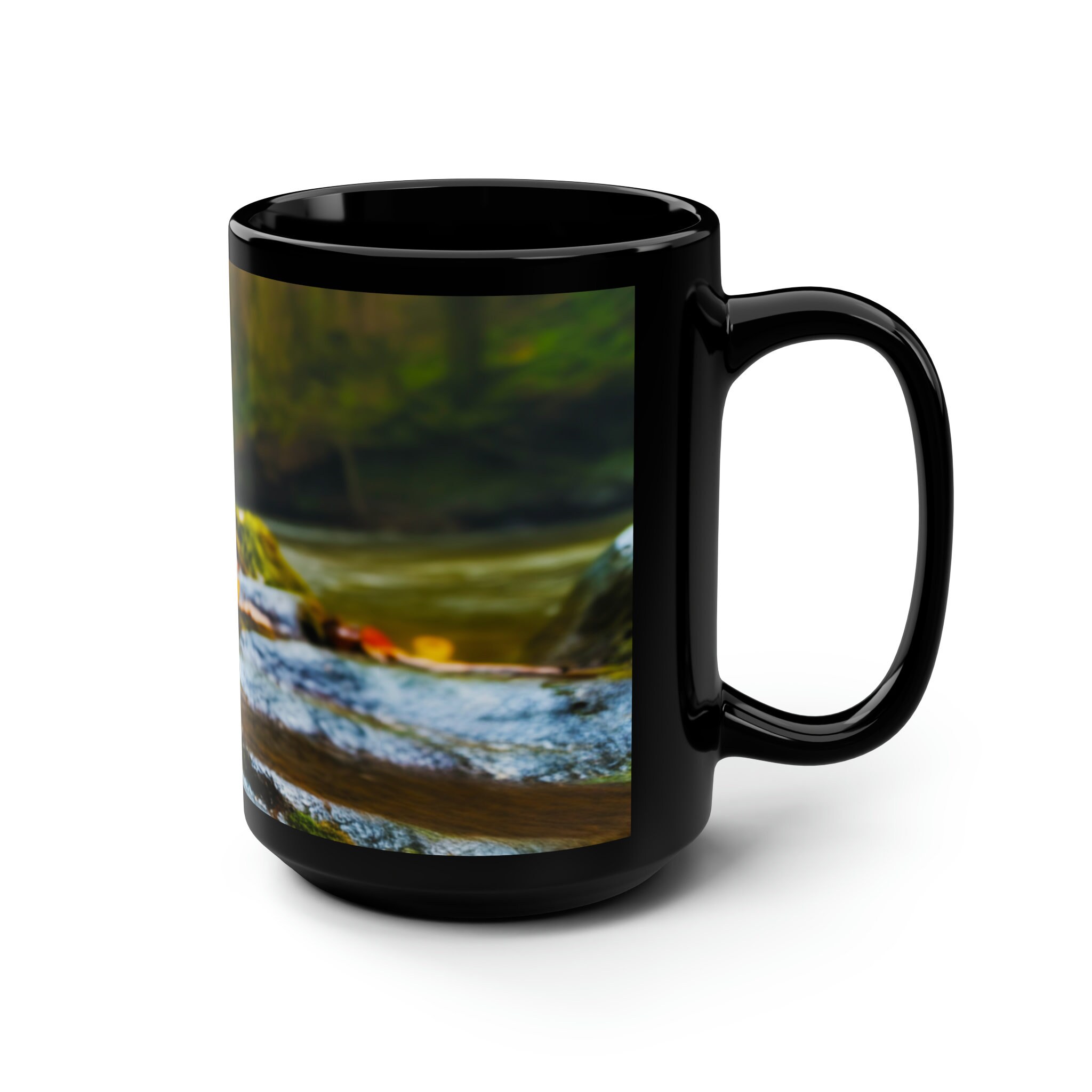 Woodland Mug 15oz Coffee Mug Nature Mug - Etsy