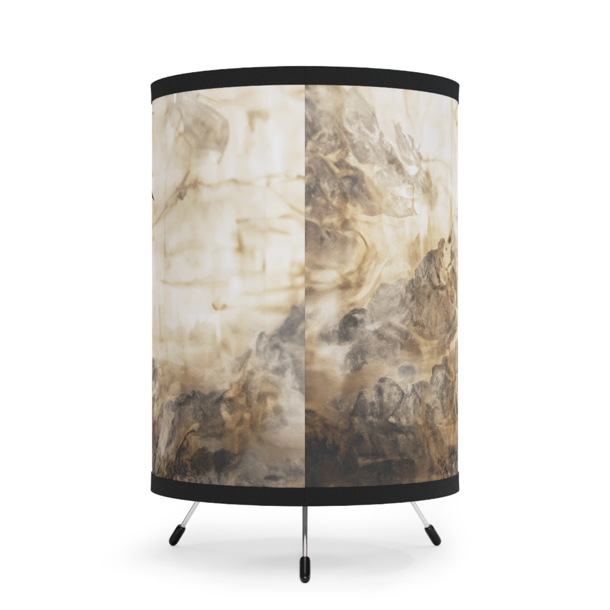 Dragon Castle Lamp, Medieval Table Lamp, Drum Lamp, Table Lamp, Bedside ...