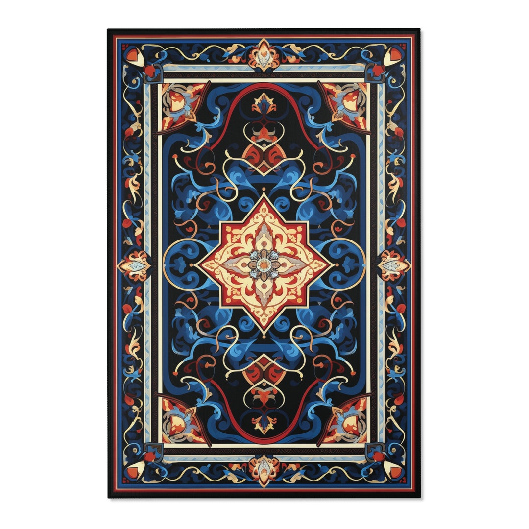 A Rug for the King! Area Rug Medieval Area Rug Royal Rug Regal Majestic ...