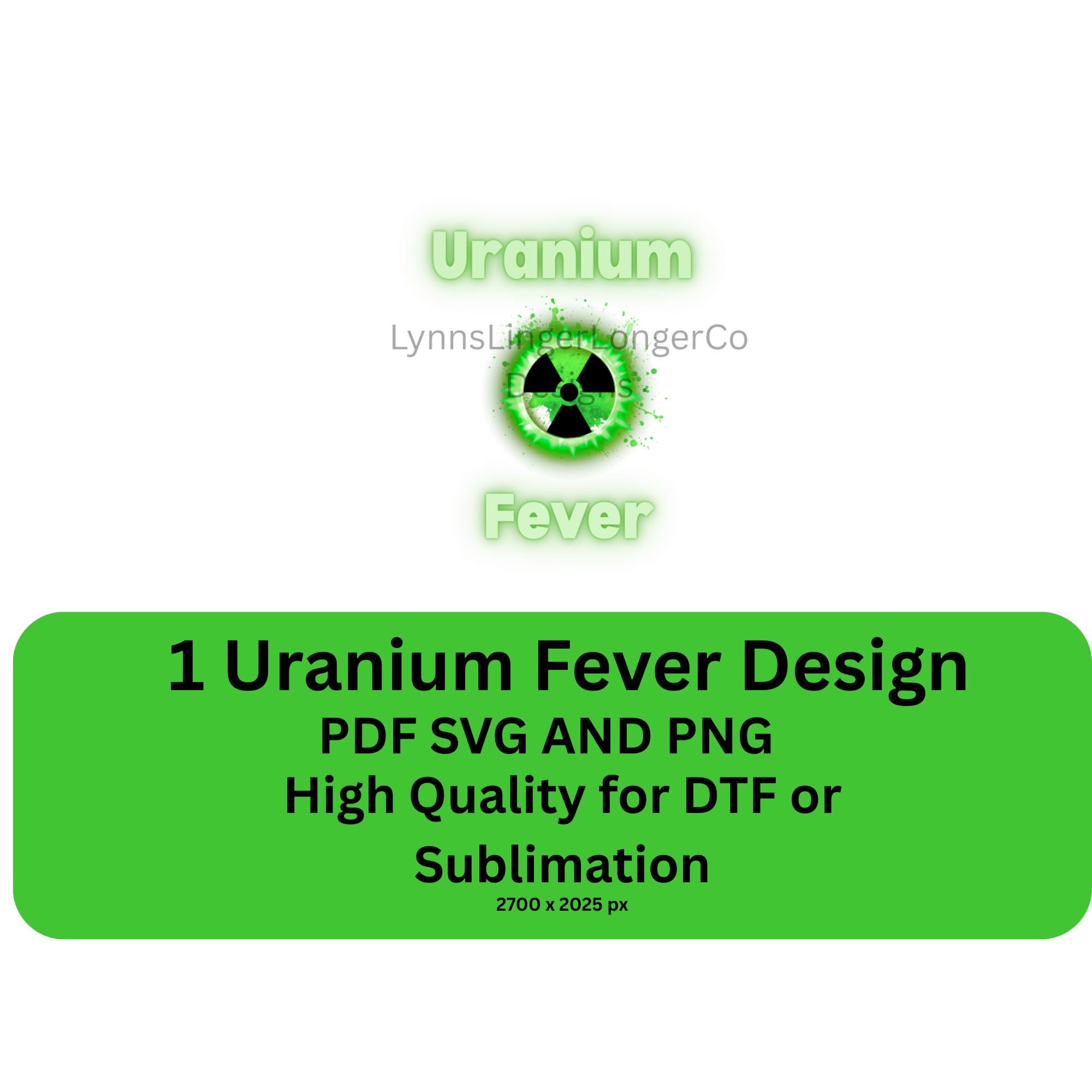 Uranium Fever SVG Png PDF Glowing Glass Collector Shirt Design ...