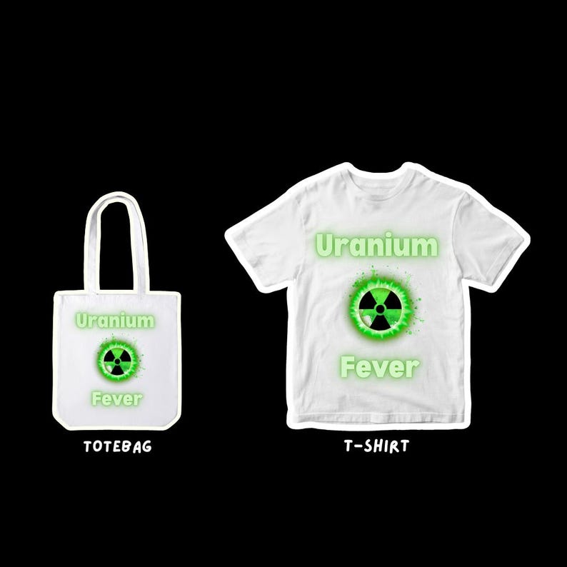 Uranium Fever SVG Png PDF Glowing Glass Collector Shirt Design ...