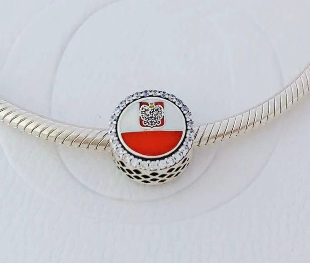 Pandora Poland Flag Exclusive Charm - Etsy