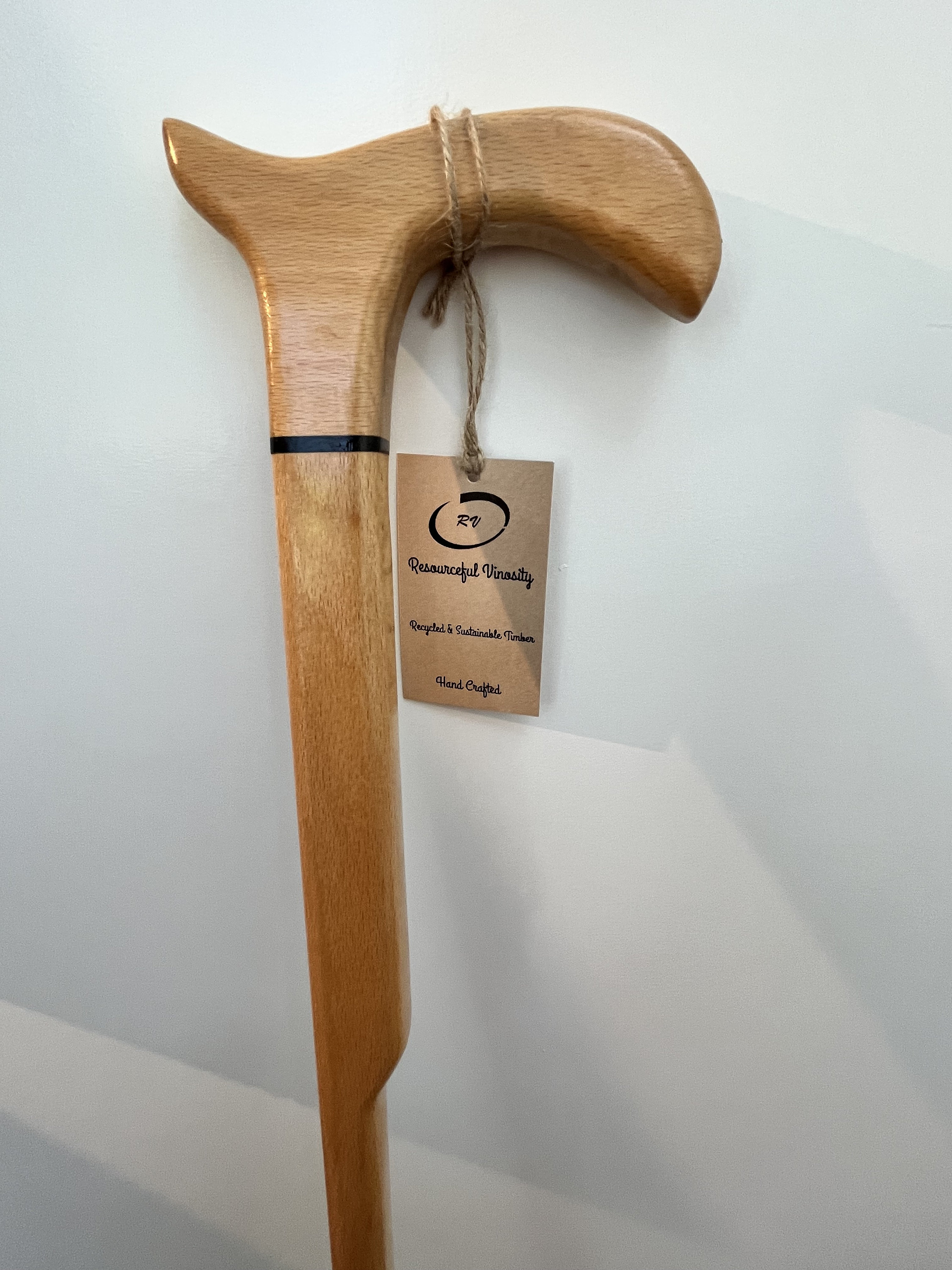 Walking Stick Hand Crafted Walking Stick Recycled and Sustainable ...