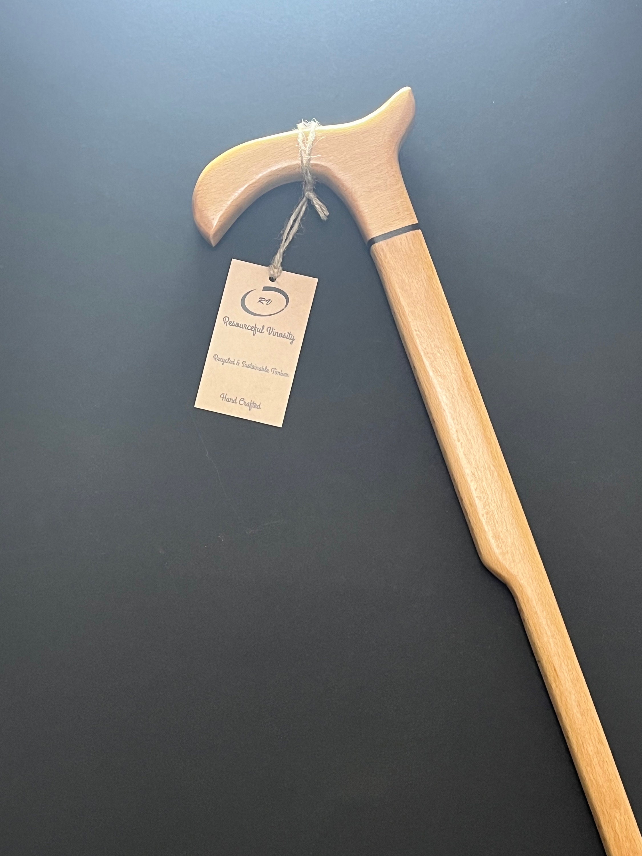 Walking Stick Hand Crafted Walking Stick Recycled and Sustainable ...