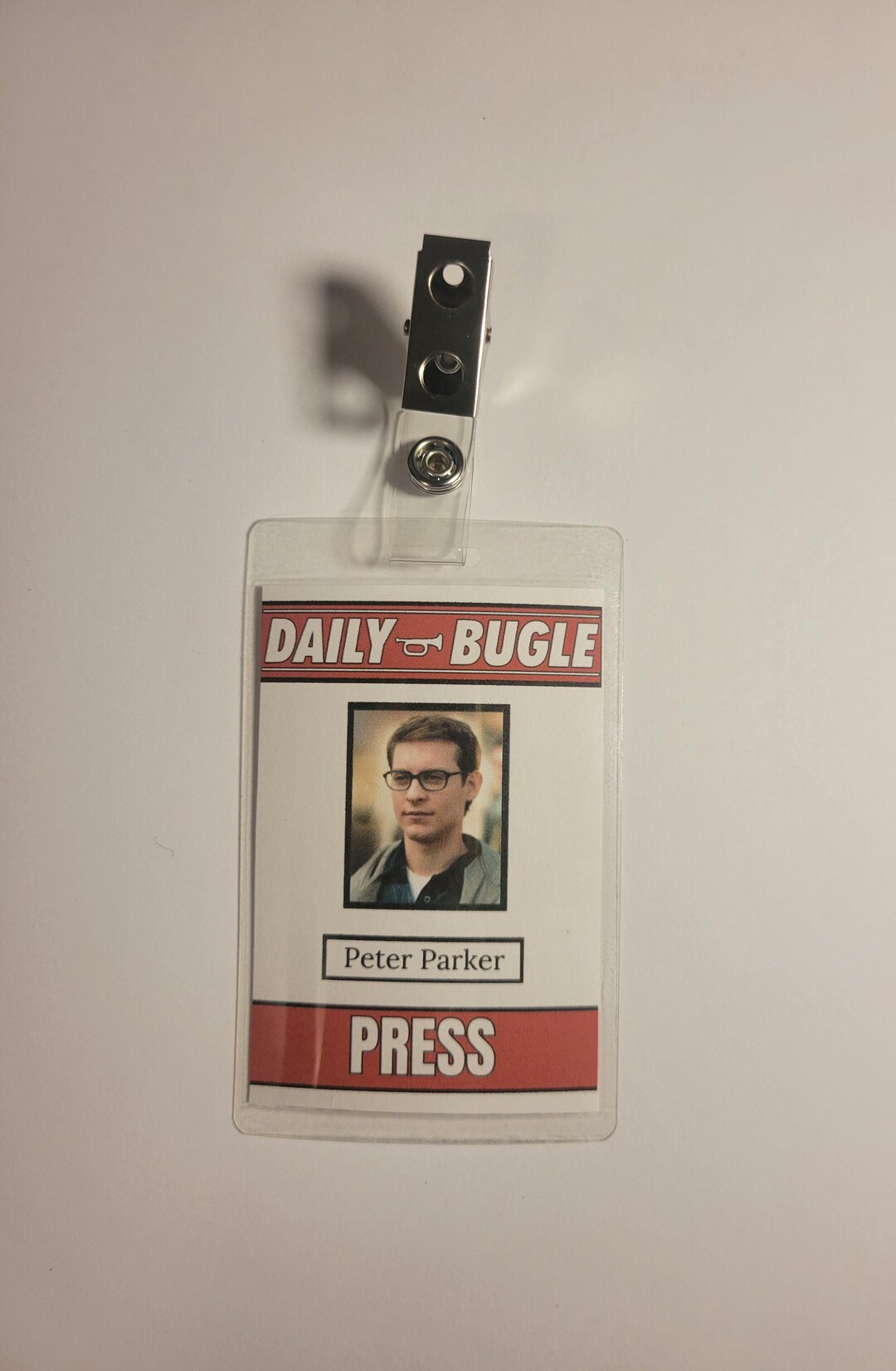 Peter Parker Daily Bugle Press Pass - Etsy