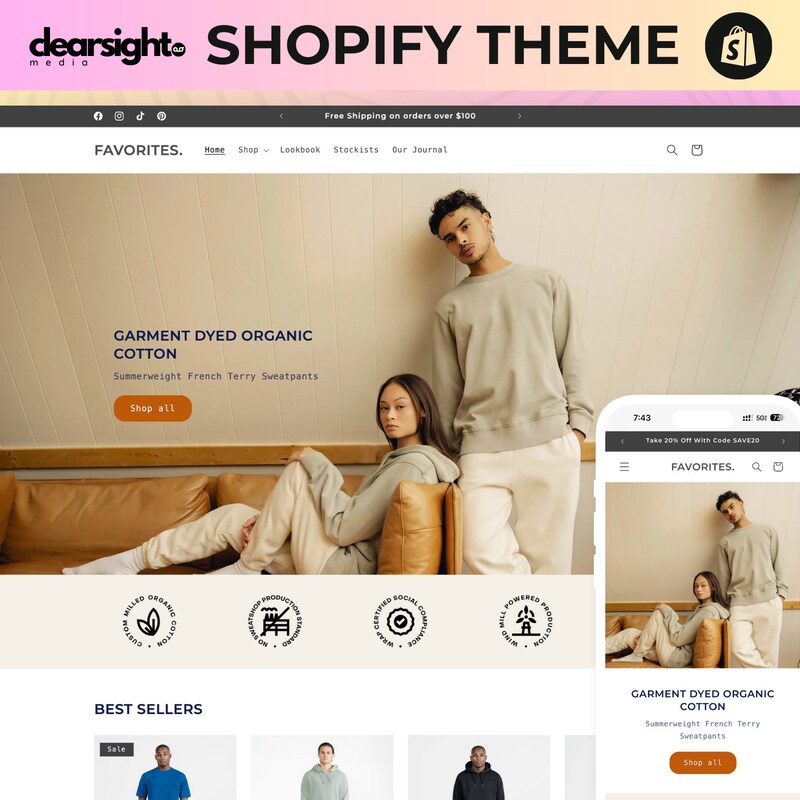 Shopify Website Templates - Etsy