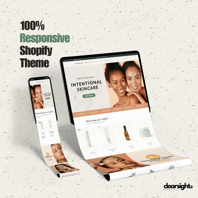 Shopify Setup in 24 Hrs, Shopify Template for Beauty Store, Hair ...