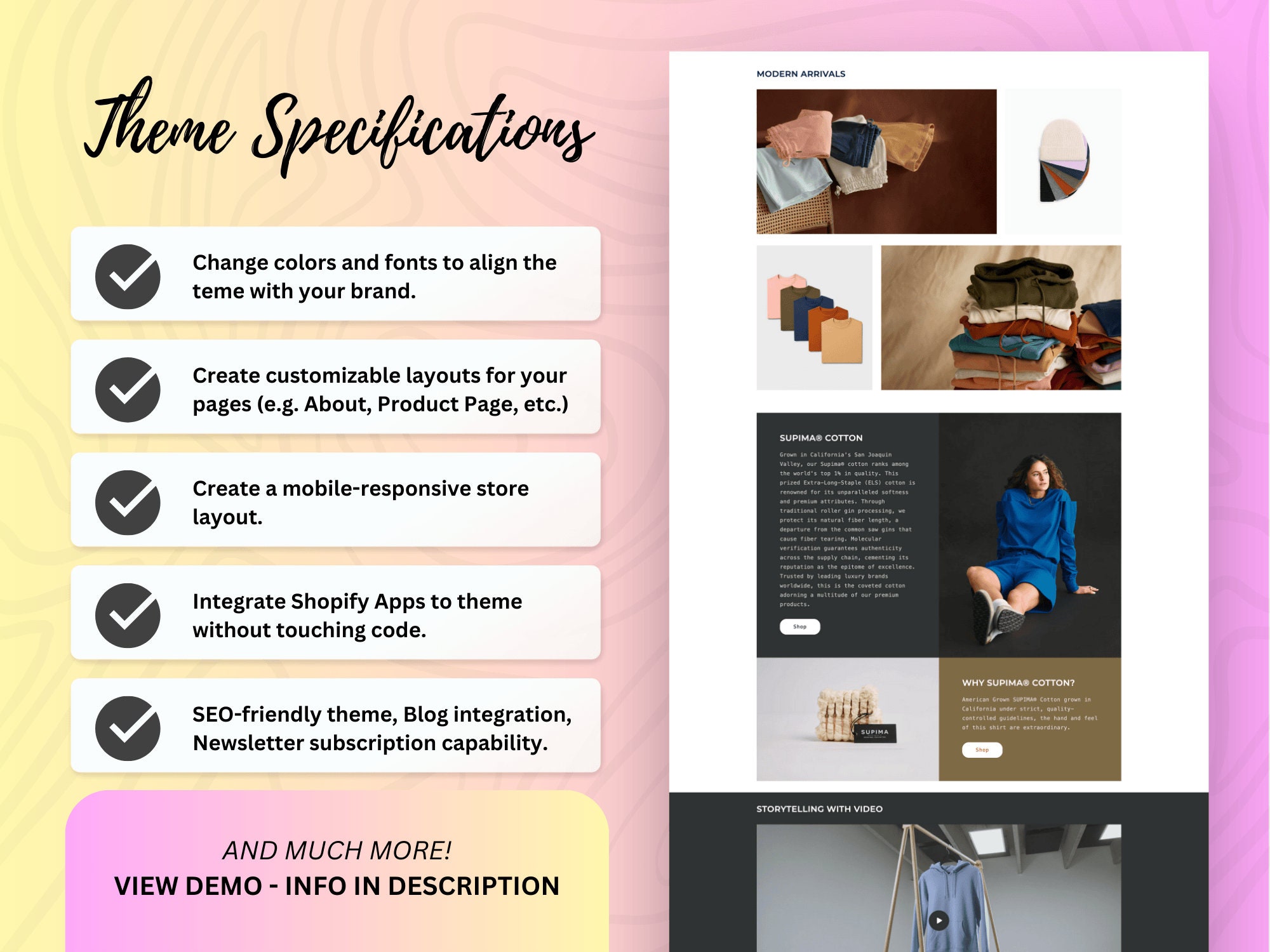 Shopify Full Site Setup in 24 Hrs & Free Shopify Theme, Custom Website ...