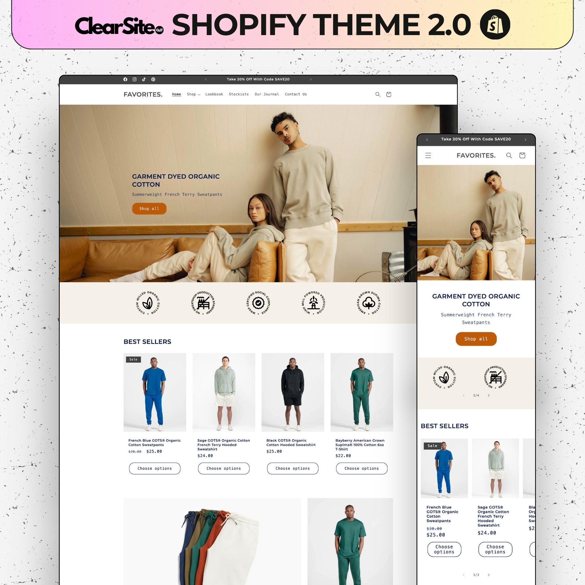 Fashion Shopify Template, Modern and Clean Shopify Theme, No-coding ...