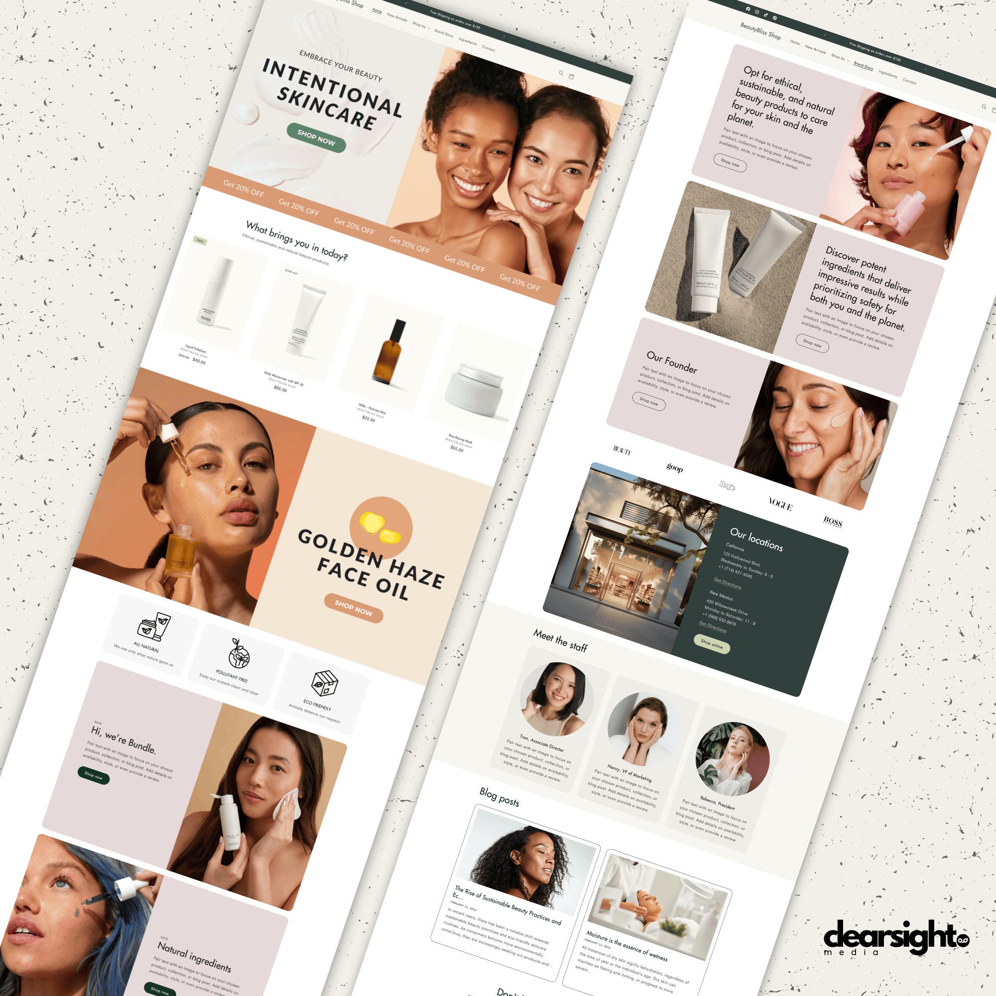 Shopify Setup in 24 Hrs, Shopify Template for Beauty Store, Hair ...