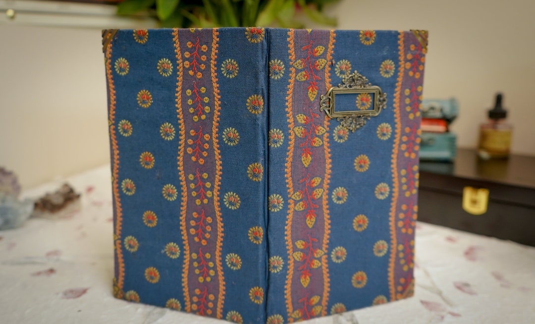 Floral Vintage Italian Notebook Handbound Vintage Journal - Etsy