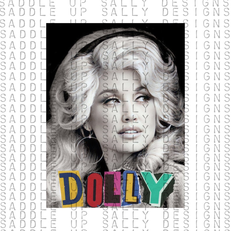 Dolly Parton PNG Sublimation Design Download DTF Print Tumbler Sticker ...