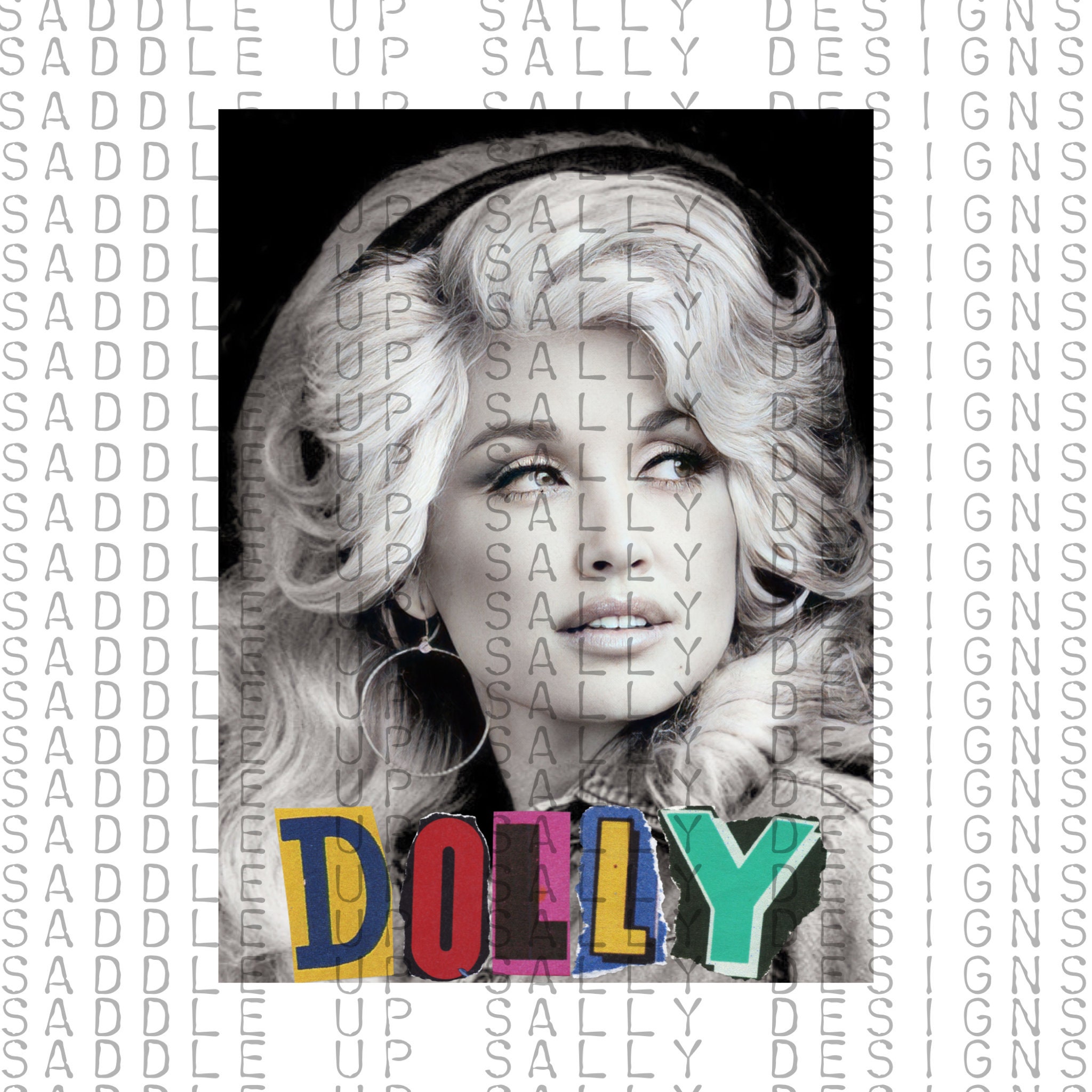 Dolly Parton PNG Sublimation Design Download DTF Print Tumbler Sticker ...