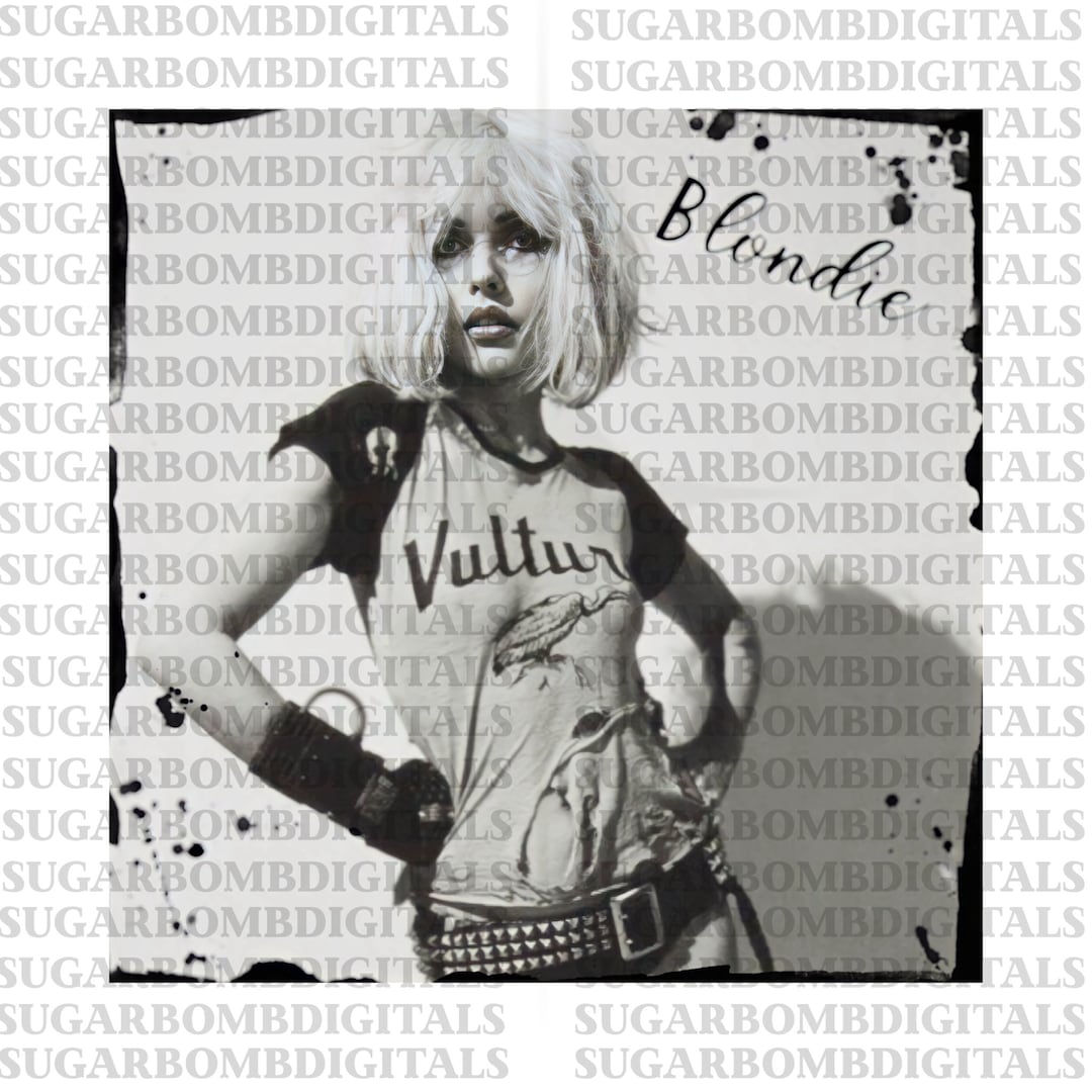 Blondie PNG Sublimation Design Download DTF Print Tumbler Sticker ...