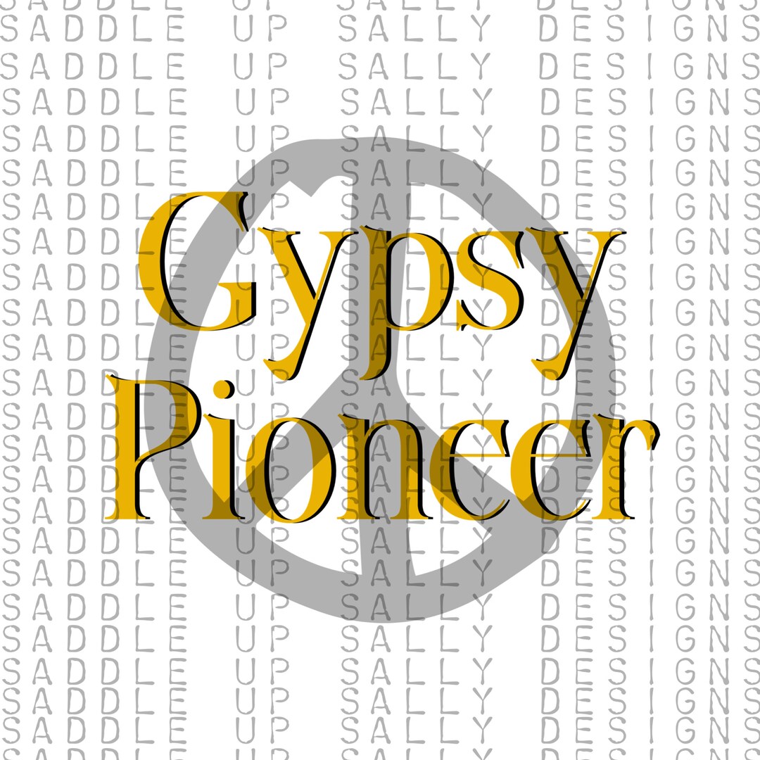 Gypsy Pioneer Png, Png, Pngs, Digital Downloads, Top Seller Png ...