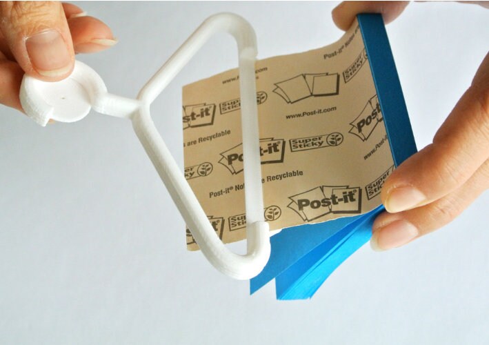 Sticky Note Holder / Post It Sticky Note Hanger / Desk Accessories ...