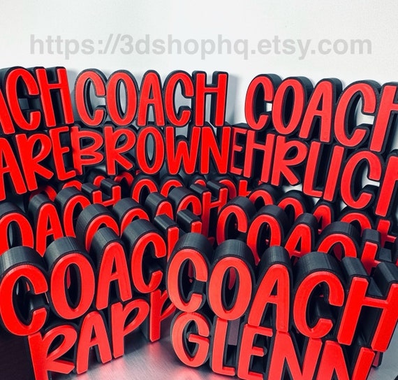 Athletic Office Name Plates Bronze Name Plates | Custom Manufacturer
