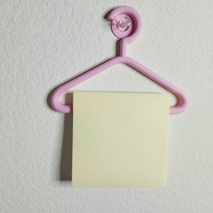 Sticky Note Holder / Post It Sticky Note Hanger / Desk Accessories ...