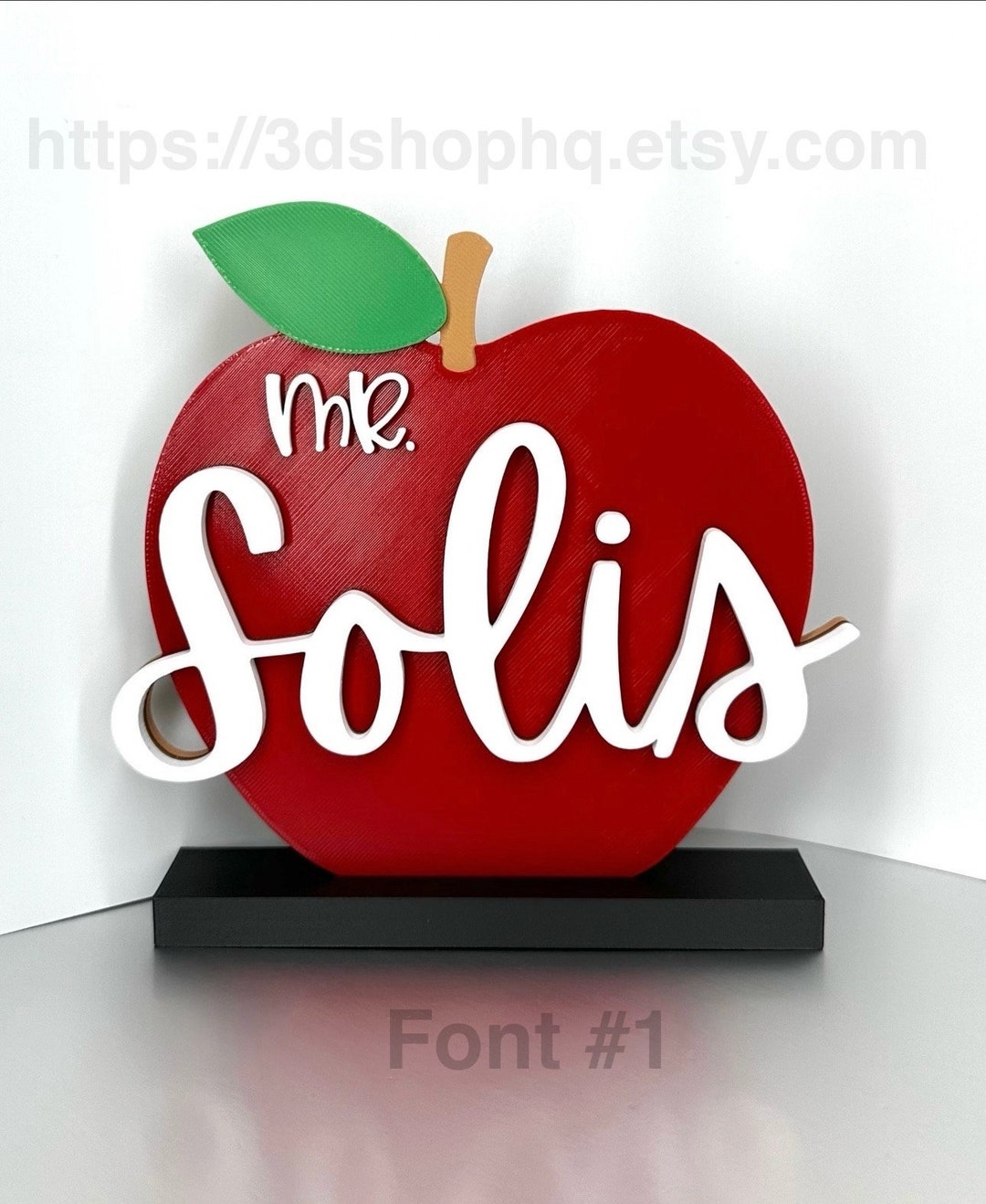 Personalized Teacher Name Plate, Teacher Name Sign, Back to School ...