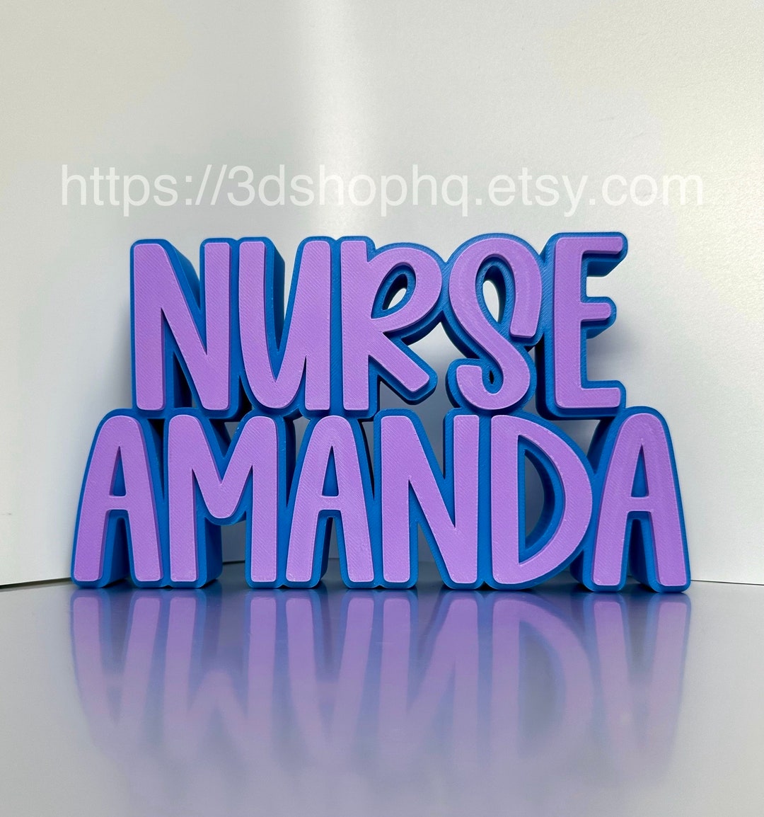 Personalized Desk Name Plate, Nurse Name Sign, Office Gifts for Boss ...