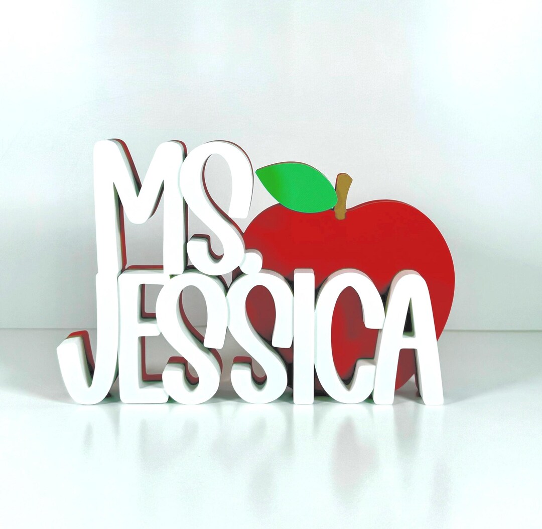 Personalized Desk Name Plate, Teacher Name Sign, Office Gifts for Boss ...