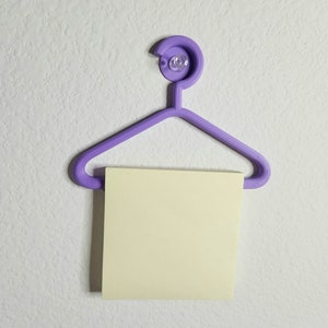 Sticky Note Holder / Post It Sticky Note Hanger / Desk Accessories ...