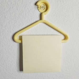 Sticky Note Holder / Post It Sticky Note Hanger / Desk Accessories ...
