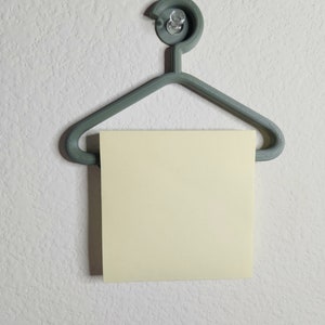 Sticky Note Holder / Post It Sticky Note Hanger / Desk Accessories ...