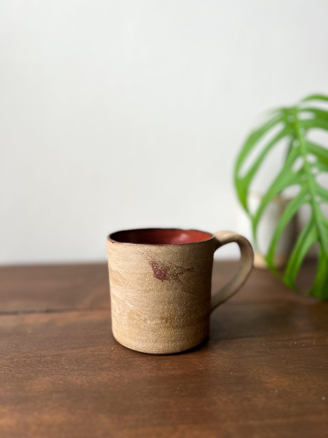 Marbled Red Mug, Handmade, Ceramic, Pottery - Etsy