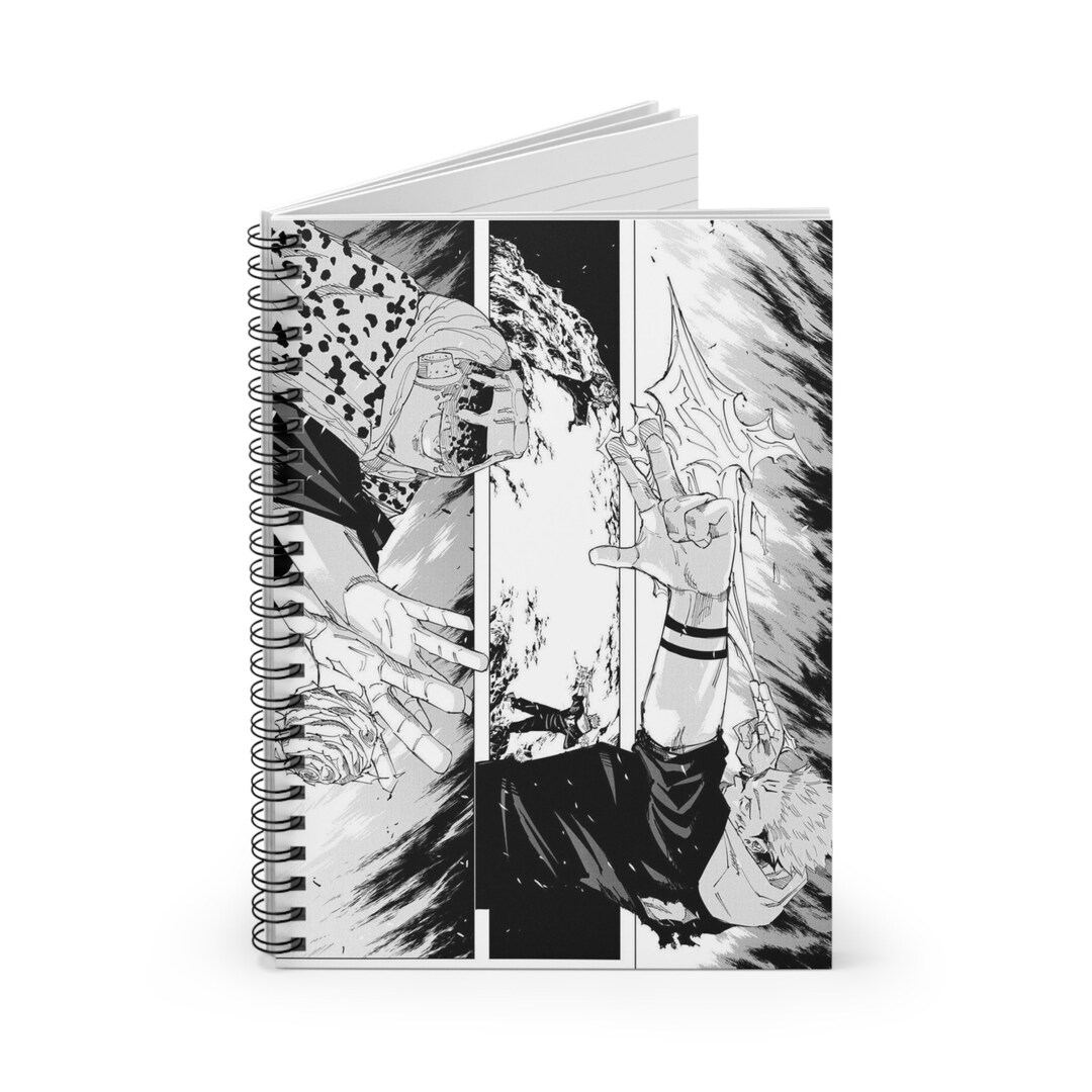 Jujutsu Kaisen Sukuna vs Jogo Panel Carnet à spirale Ligne - Etsy France