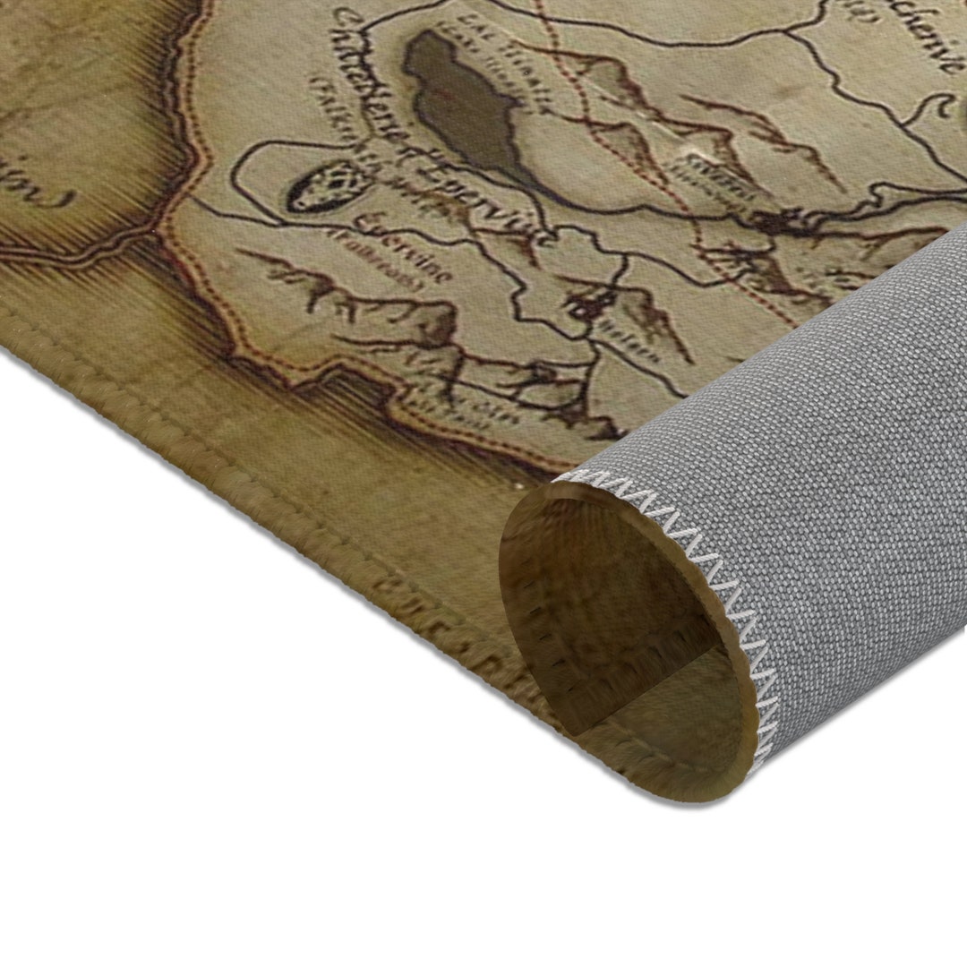Skyrim World Map Area Rugs - Etsy