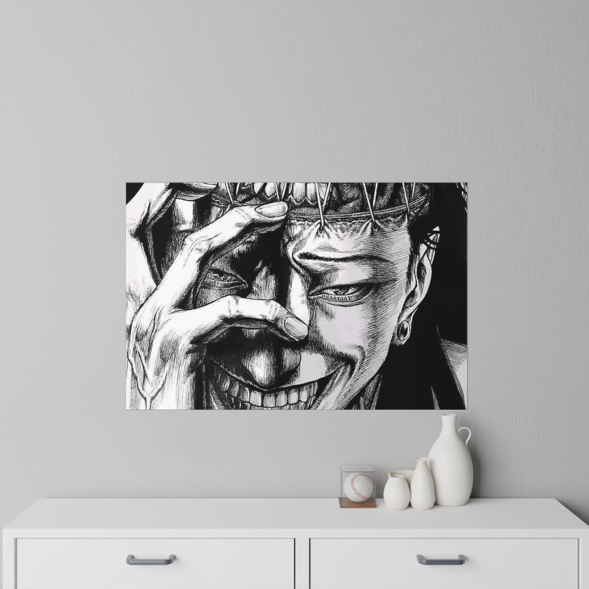 Jujutsu Kaisen Kenjaku in Geto's Body Wall Decals - Etsy