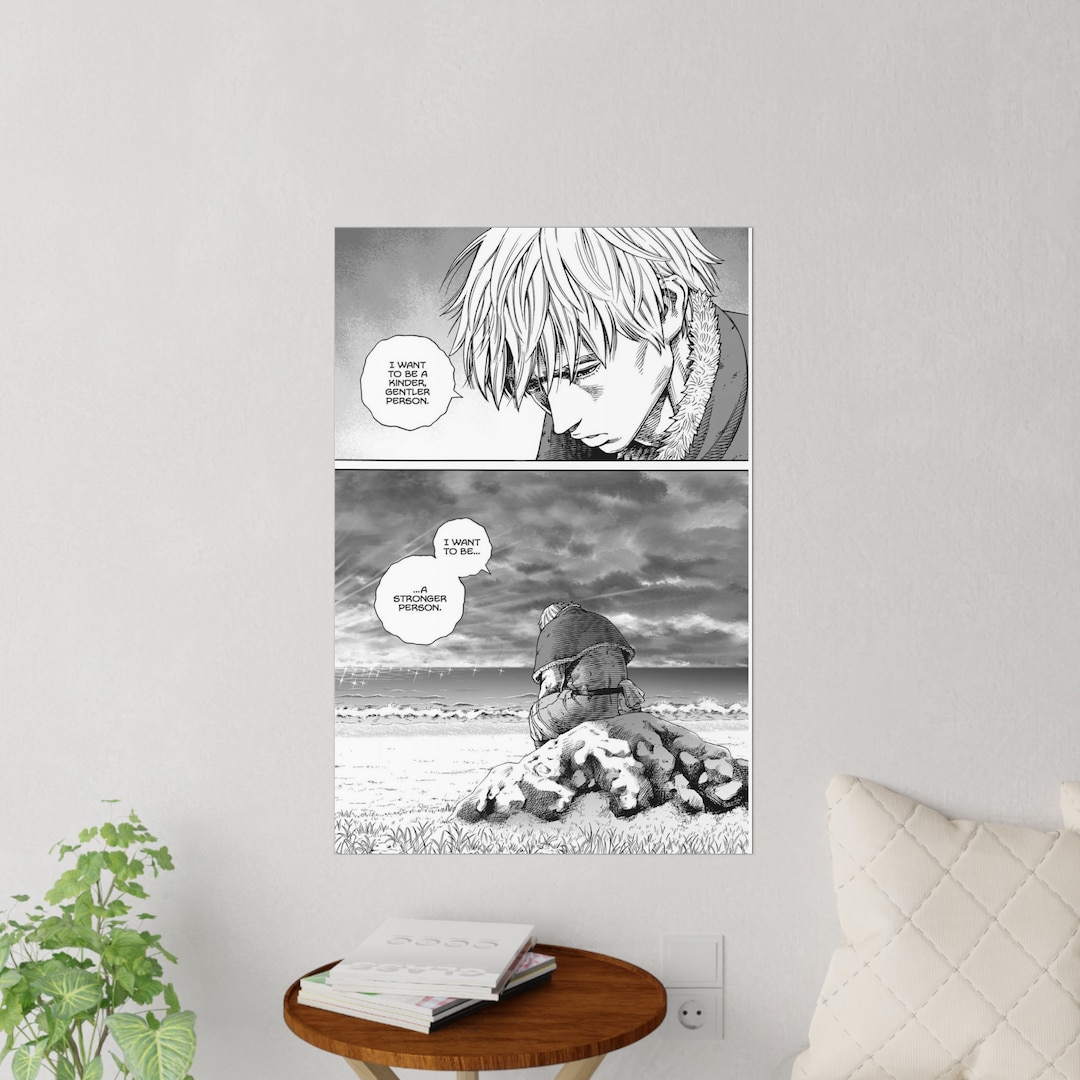 Vinland Saga i Want to Be a Stronger Person Panel - Etsy