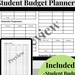 Student Success Semester Budget Planner With Expense Tracker, Money ...