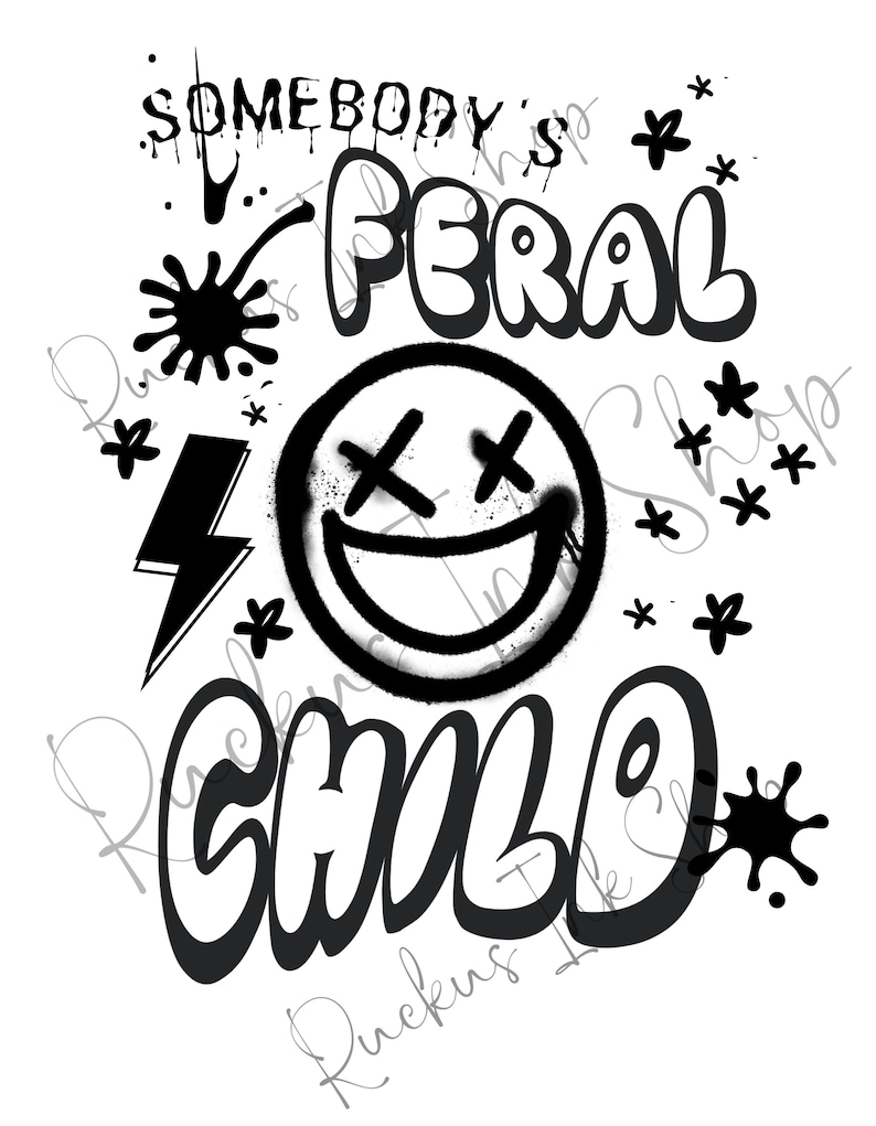 Somebody's Feral Child PNG, SVG, Feral Child PNG - Etsy