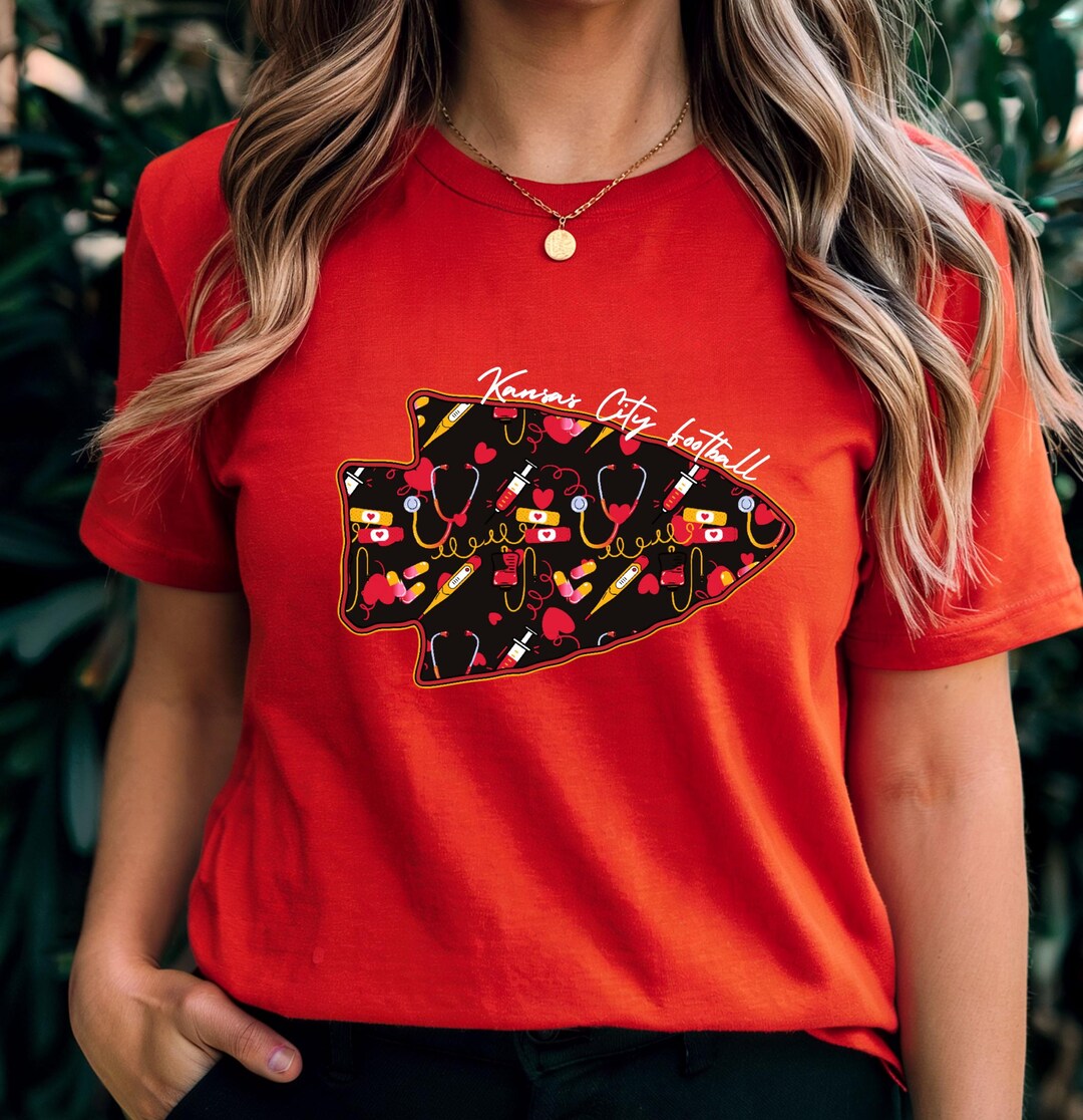Nurse KC Football Shirt - Etsy