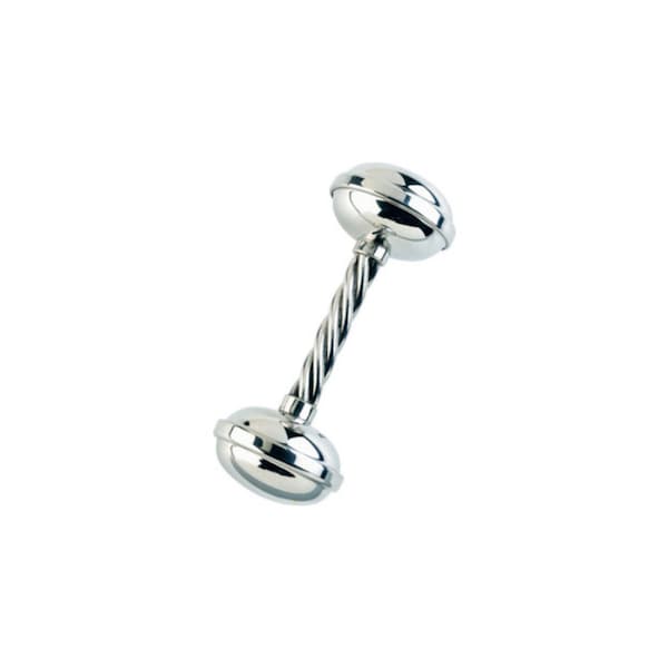 Silver Rattle - Etsy