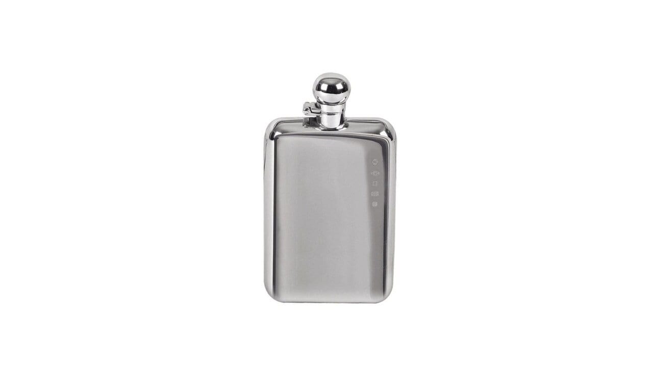 Engraved Silver Flask, Groomsman Gift, Sterling Flask - Etsy