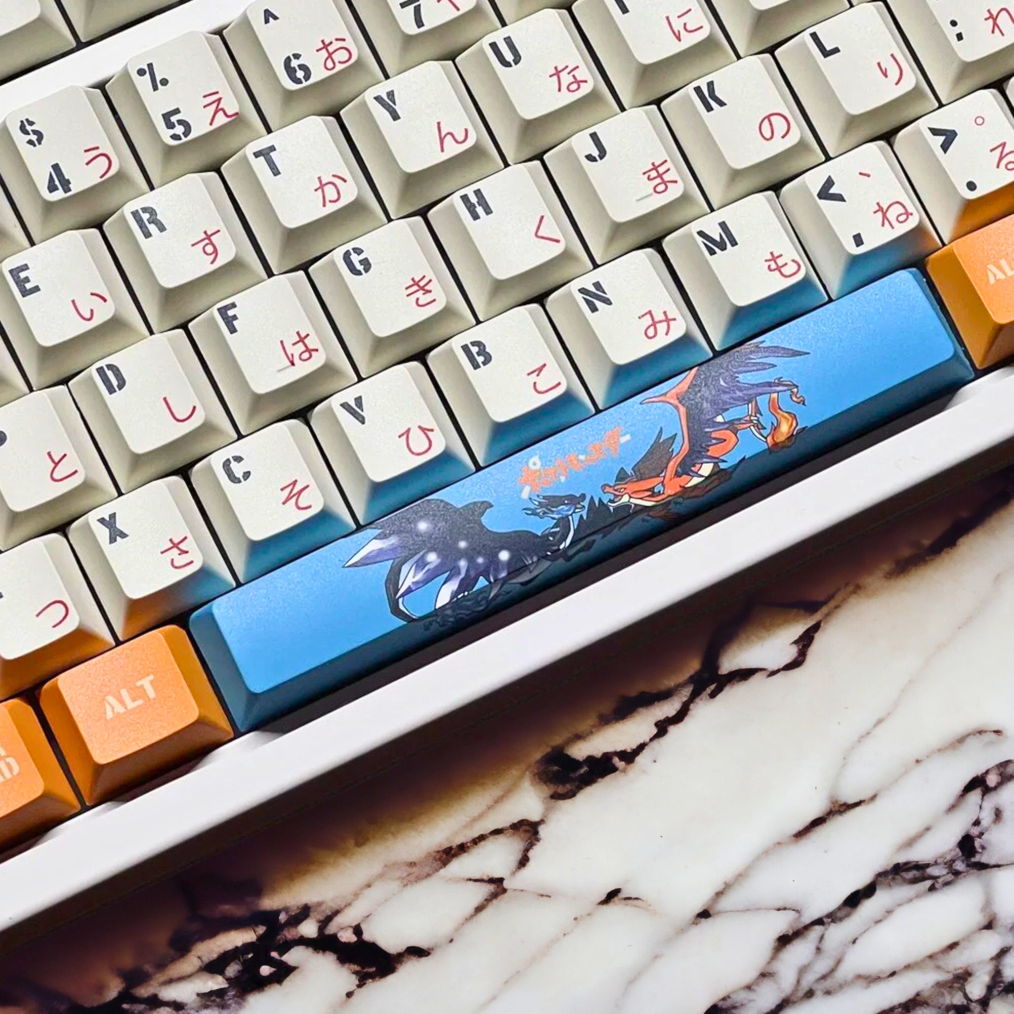 Charizard Pokemon Keycaps Set Cute Japanese Anime Theme - Etsy