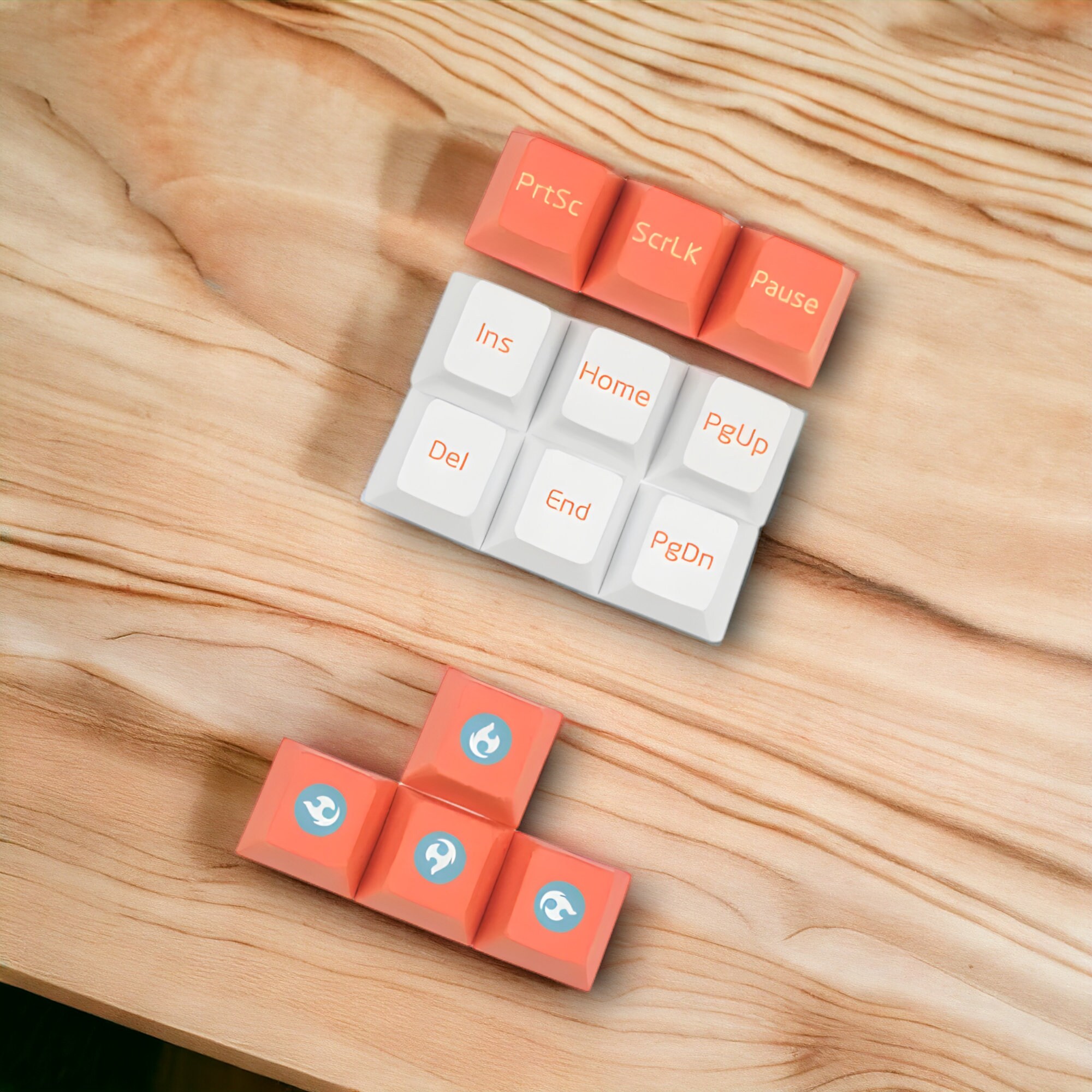 Charmander Pokemon Keycaps Set, Cute Japanese Anime Theme Gaming ...