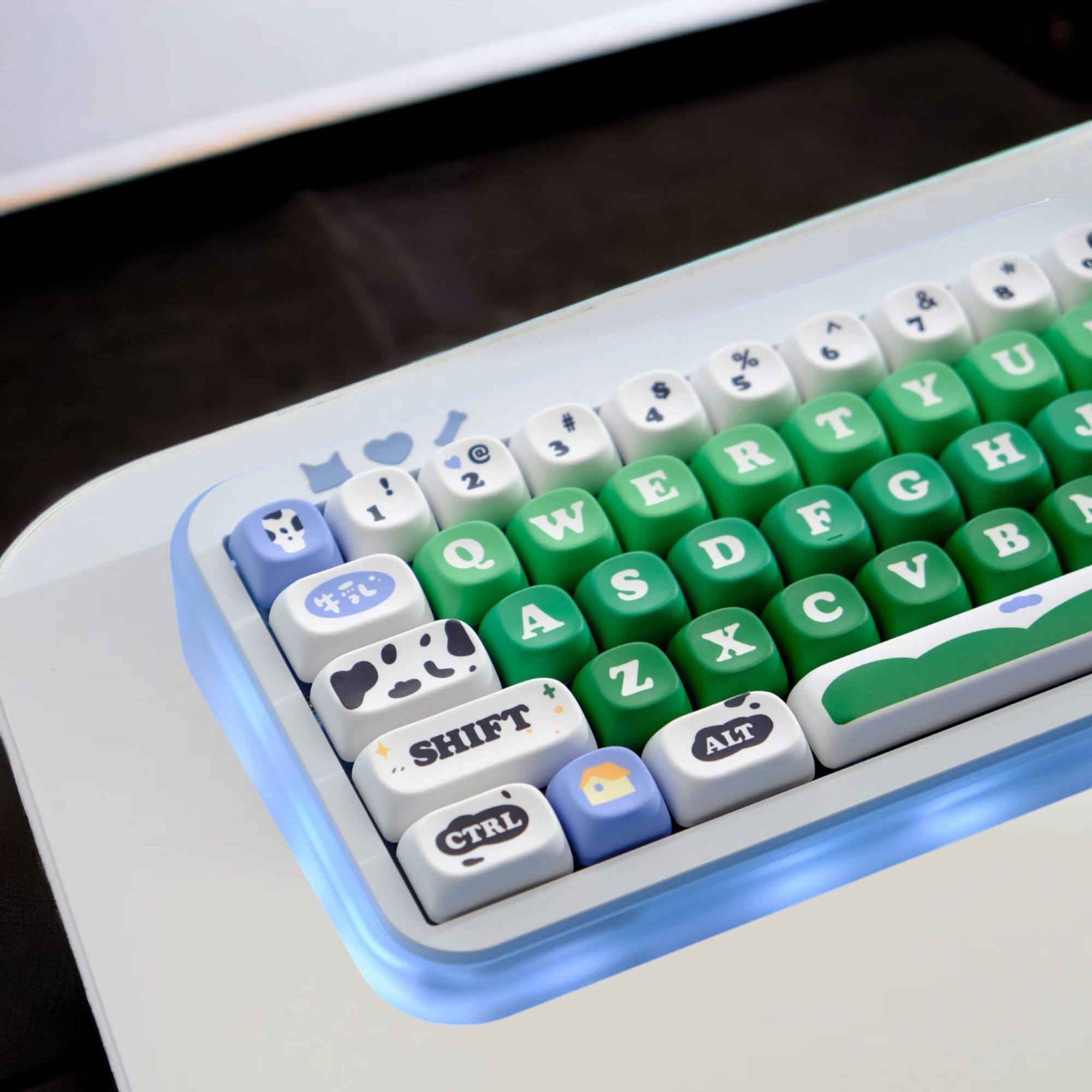 Cow Farm Keycap Set, Dairy Pasture Inspired Keycaps Set for Dairy ...