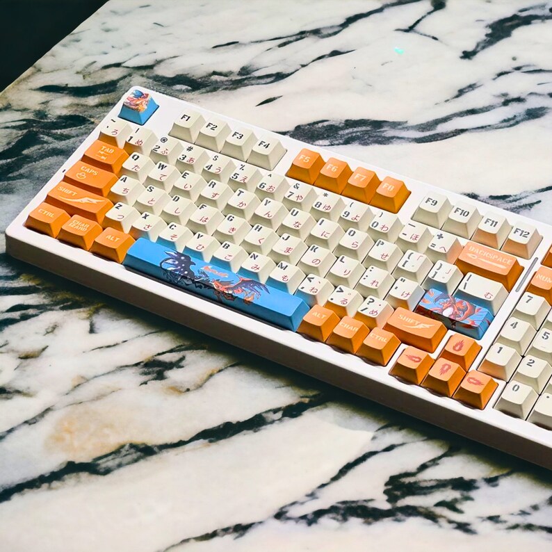 Charizard Pokemon Keycaps Set Cute Japanese Anime Theme - Etsy