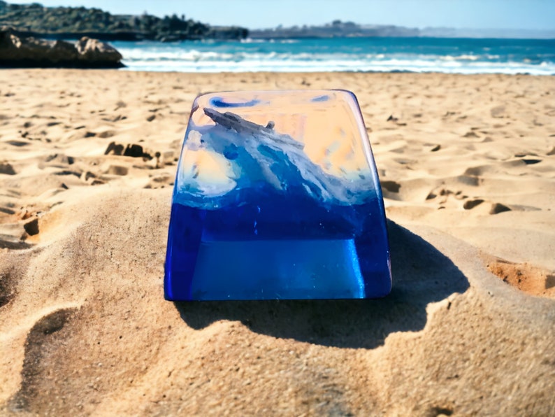 Ocean Wave Keycap, Cruise Ship Boat Water Tropical Maritime Cruise ...