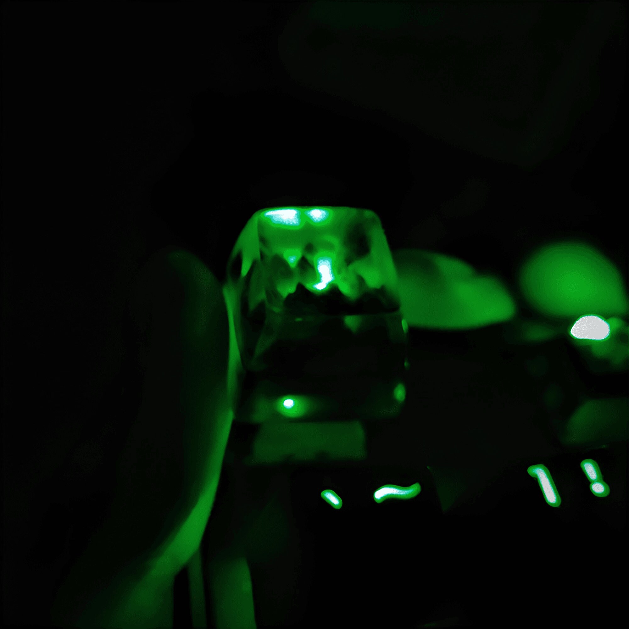 Cloudy Mountains Resin Keycap, 3D Nature Landscape Summit Alps Foggy ...