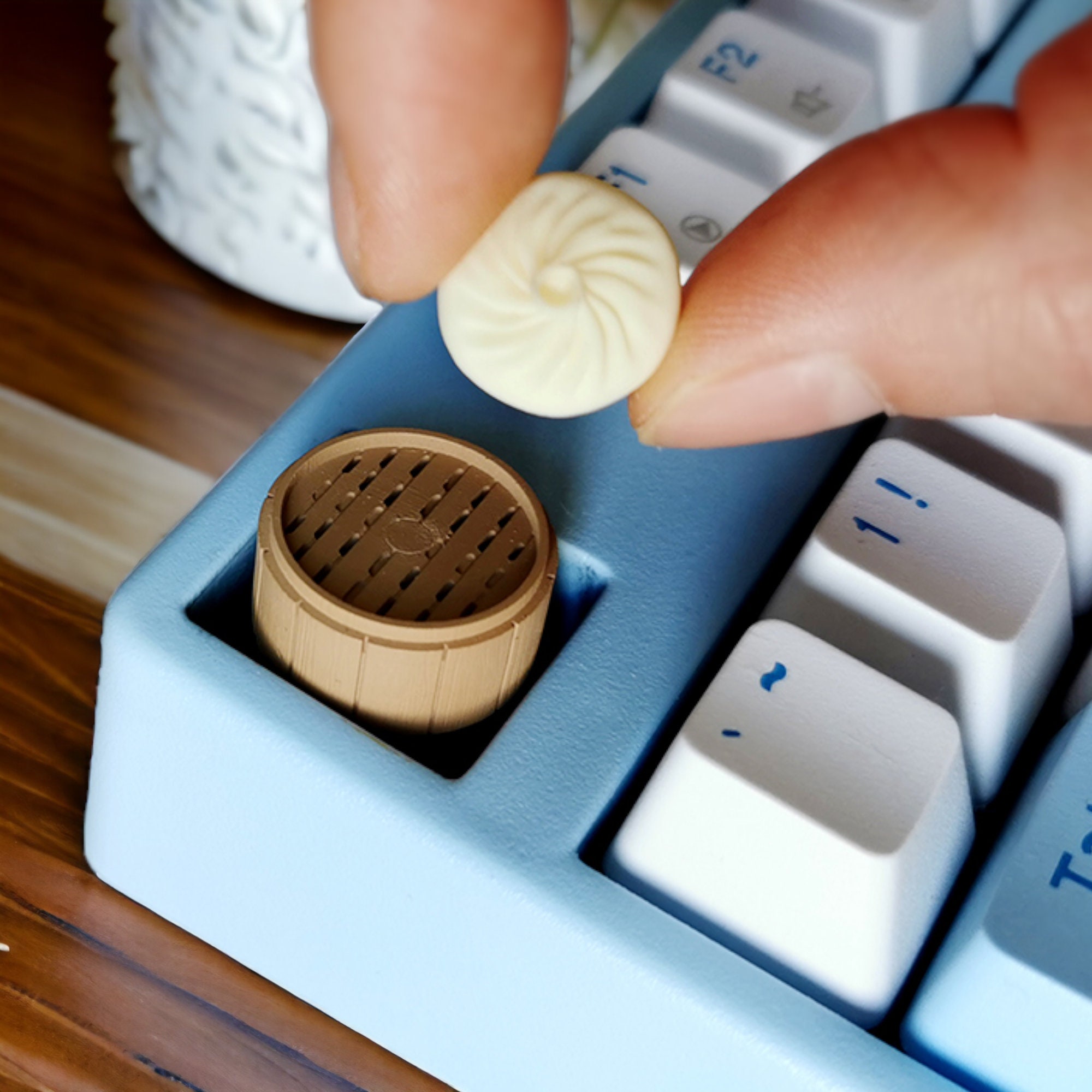 Steamed Bun & Dumpling Resin Keycaps Chinese Asian Dim Sum - Etsy