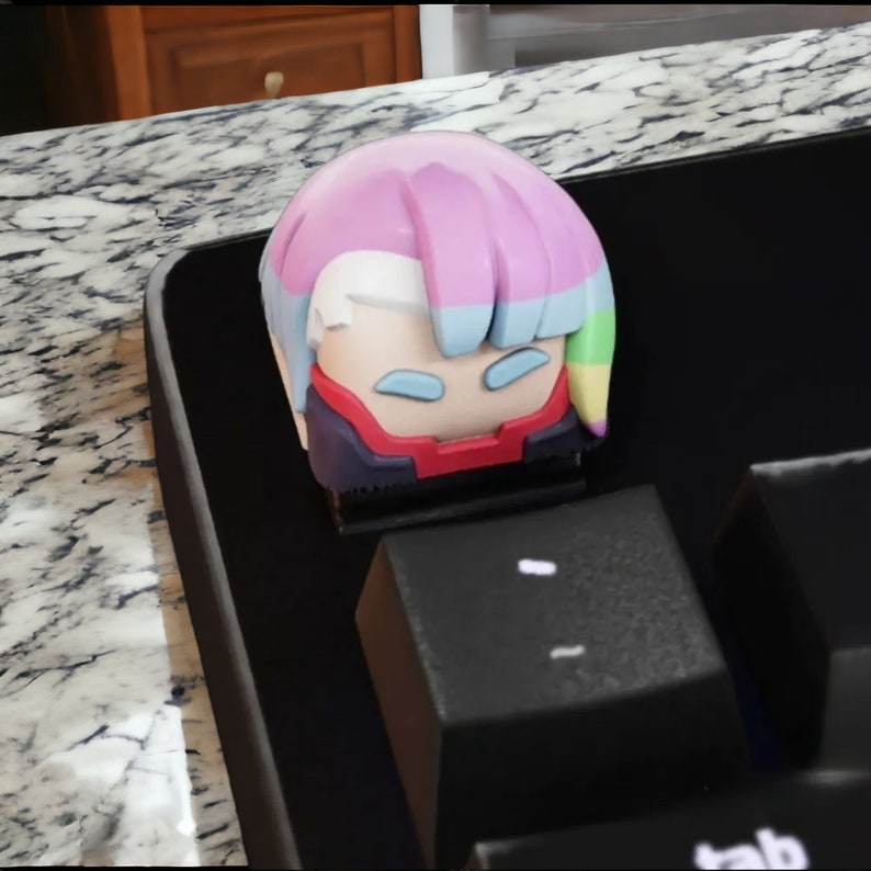 Cyberpunk Edgerunners Resin Keycaps Rebecca David Martinez - Etsy Canada