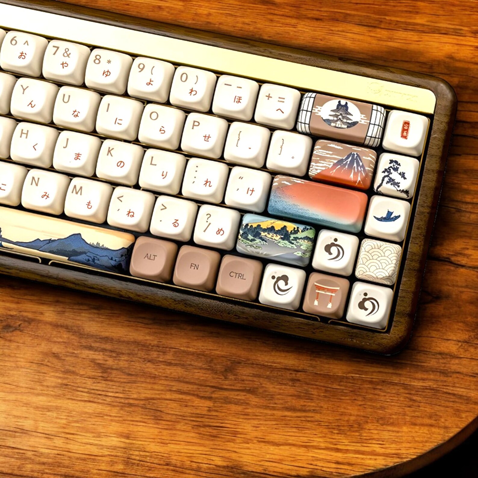 Mount Fuji Keycap Set, Natural Mountain Scenic Landscape Aesthetic ...