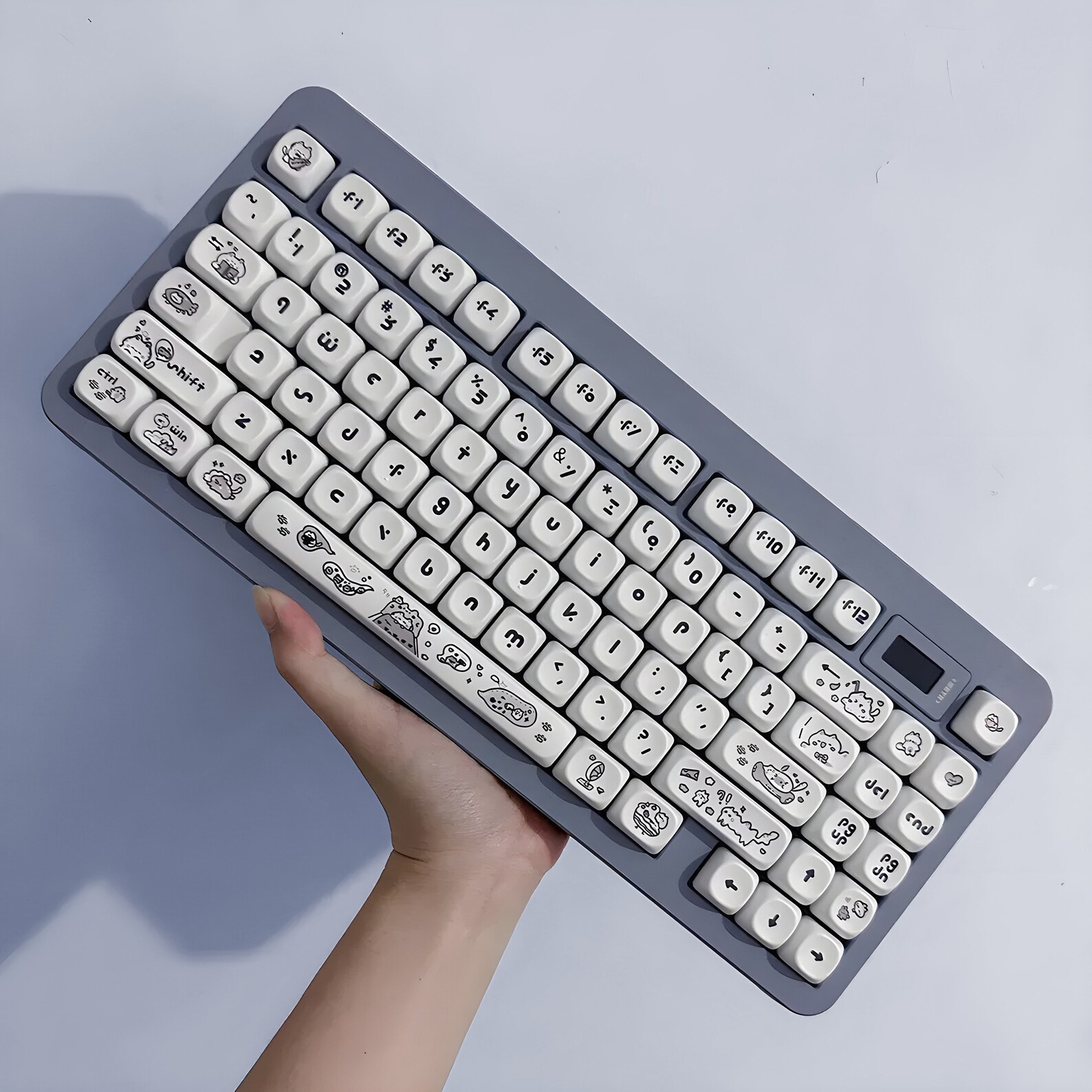 Cute Kittens Keycap Set, Adorable Cartoon Cat Animal Themed Gaming Gift ...