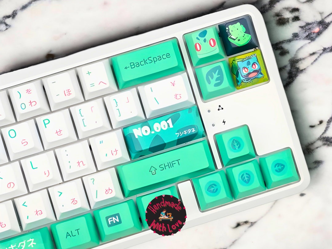 Bulbasaur Pokemon Keycaps Set Cute Japanese Anime Theme - Etsy